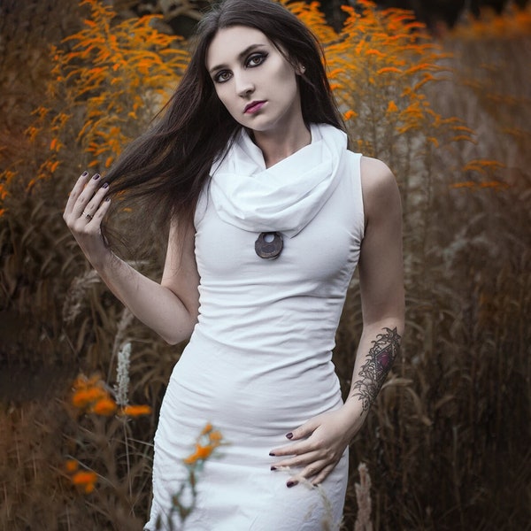 White Priestess Dress - Etsy