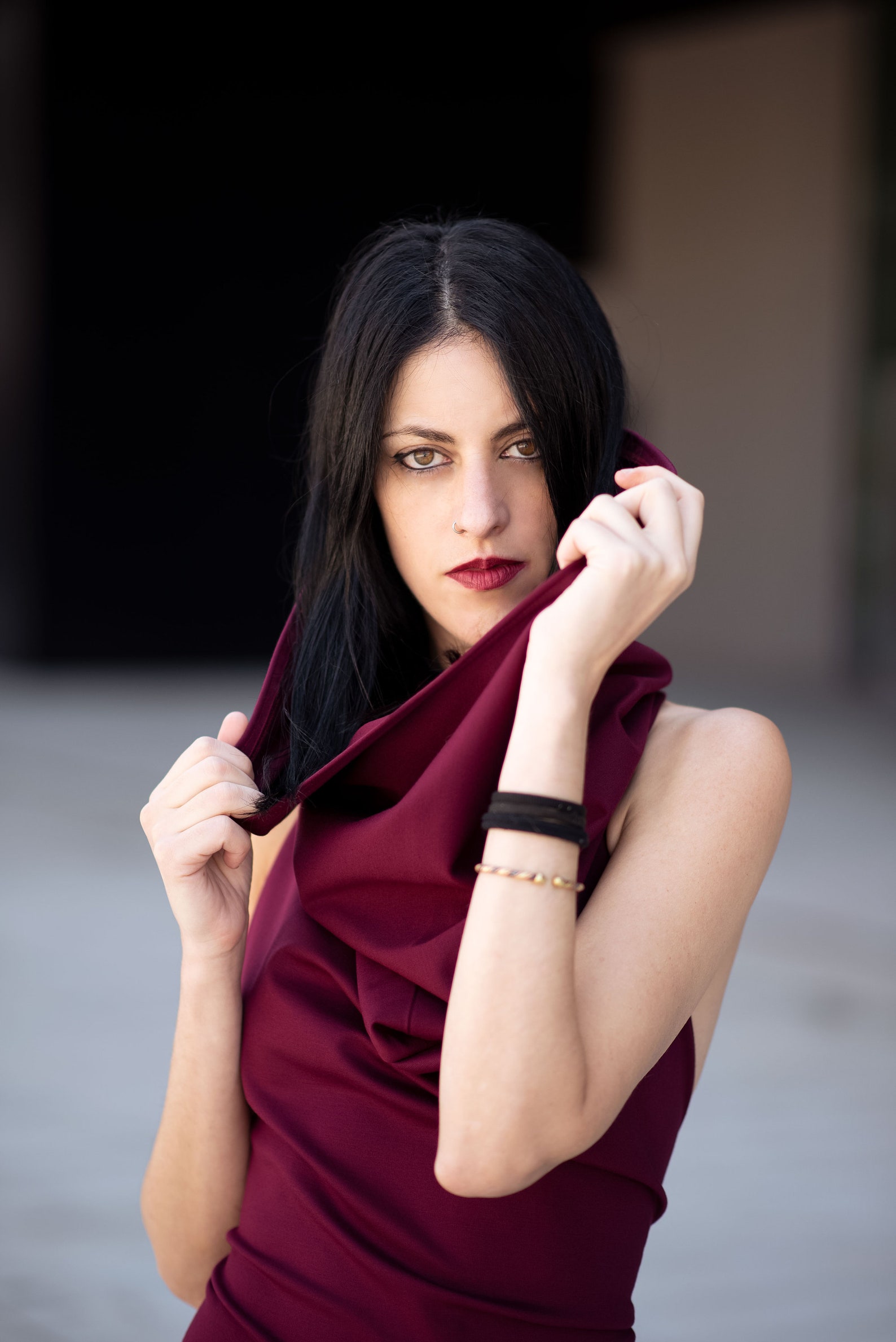 Backless Hooded Top. Gothic Hooded Top. Pixie Hooded Top. - Etsy