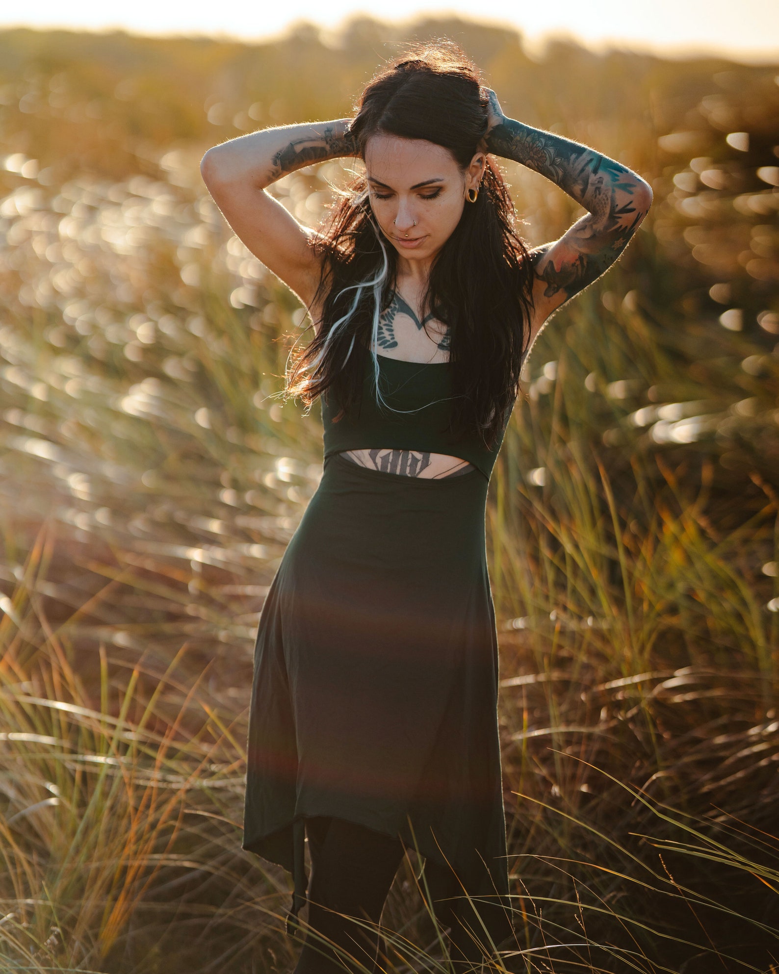 Festival Dress, Goth Dress, Pixie Dress, Fairy Dress, Faery Dress, Rave ...