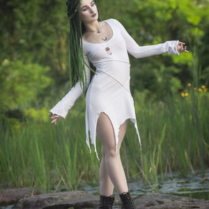 Goth Pixie Dress. Faery Tunic Dress. Fairy Dress. Pixie Clothing. Faery ...