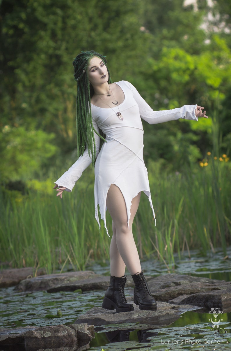 Goth Pixie Dress. Faery Tunic Dress. Fairy Dress. Pixie | Etsy