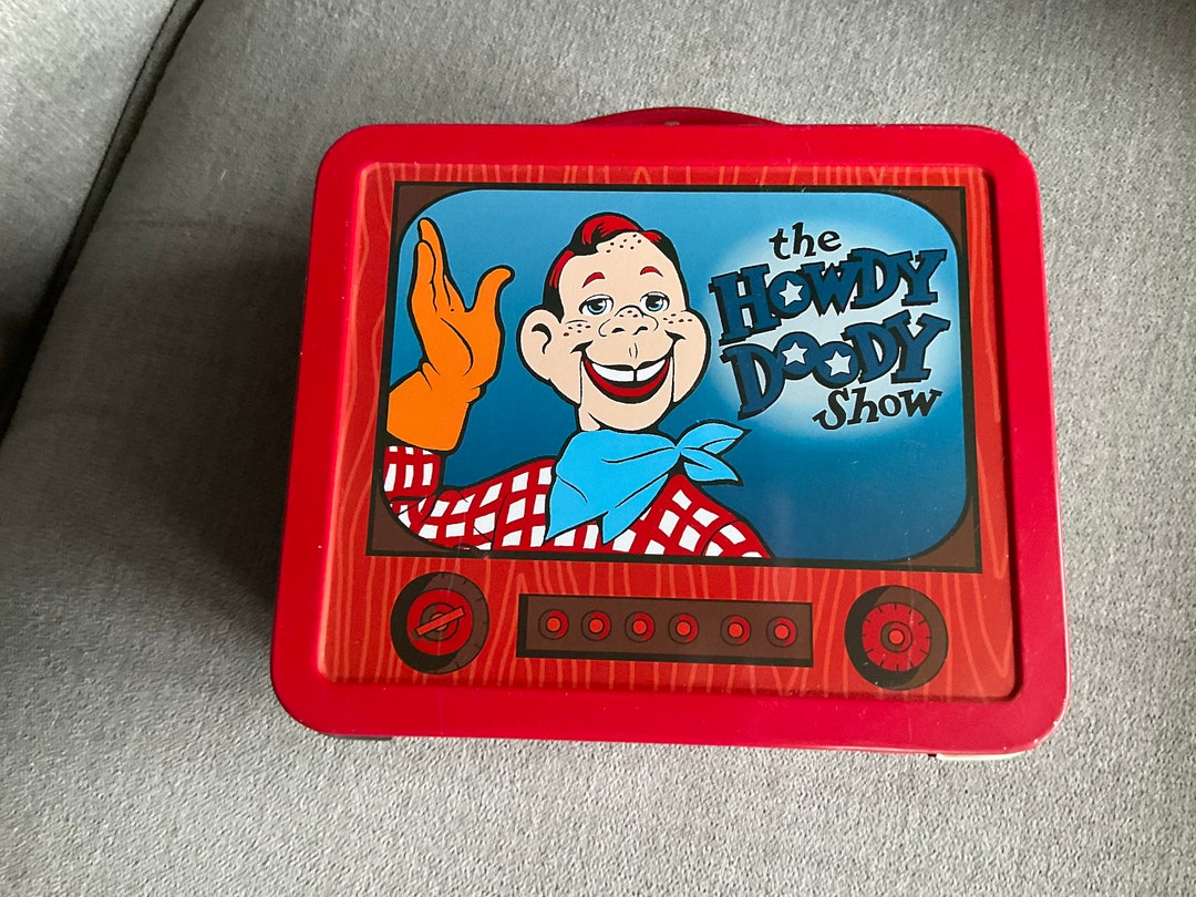 Collectable Vintage HALLMARK HOWDY DOODY Tinware Lunch Box * School ...