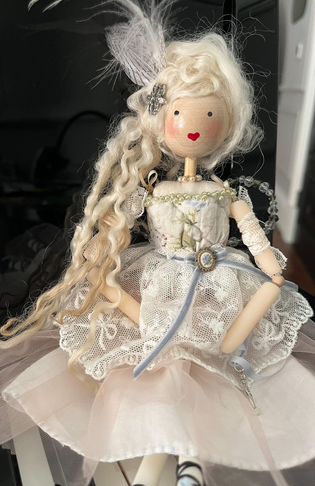 Clara - Nutcracker Inspired Unique Vintage Charm Fairy - Etsy