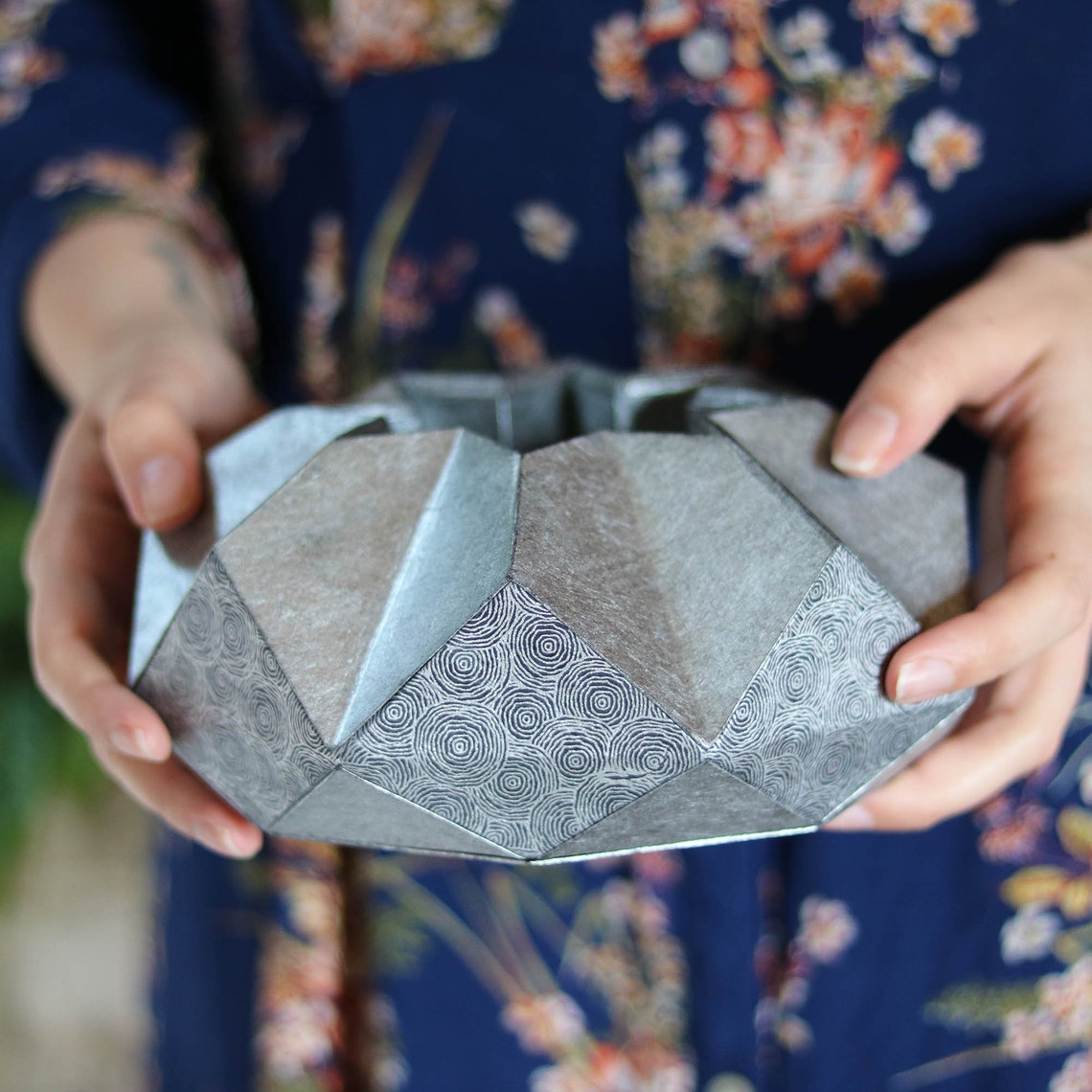 Cartonnage Tutorial of a Multifaceted Pot - Etsy