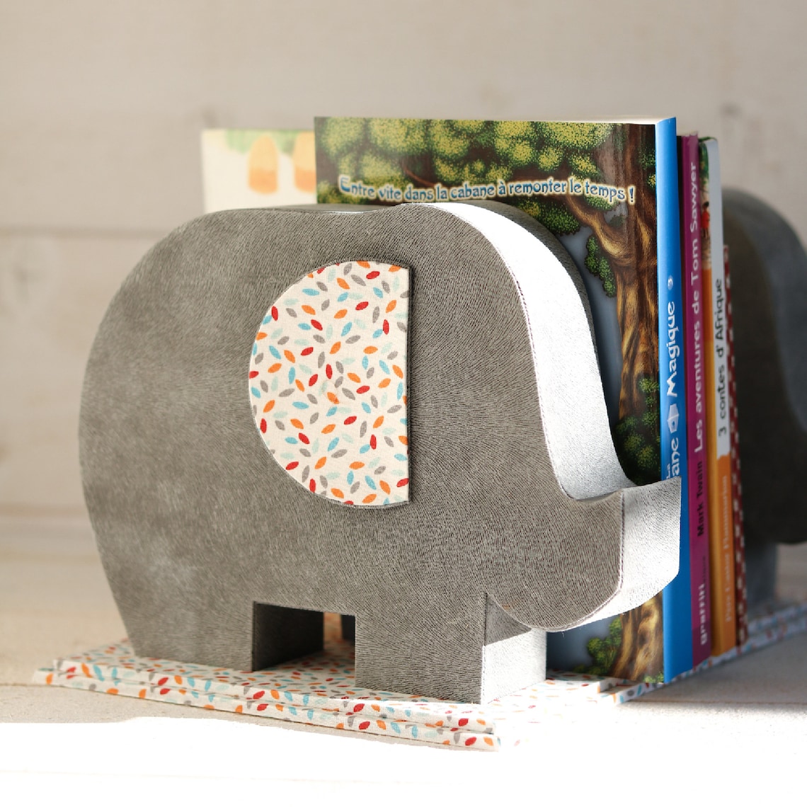 Cartonnage Tutorial in French to Make Bookends - Etsy