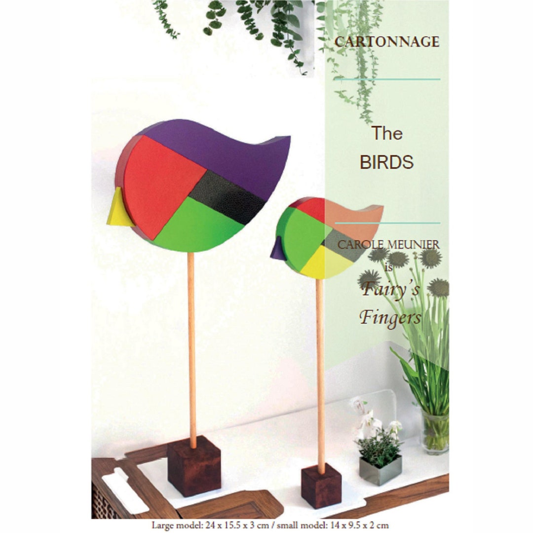 Tutorial for Making Cardboard Birds - Etsy