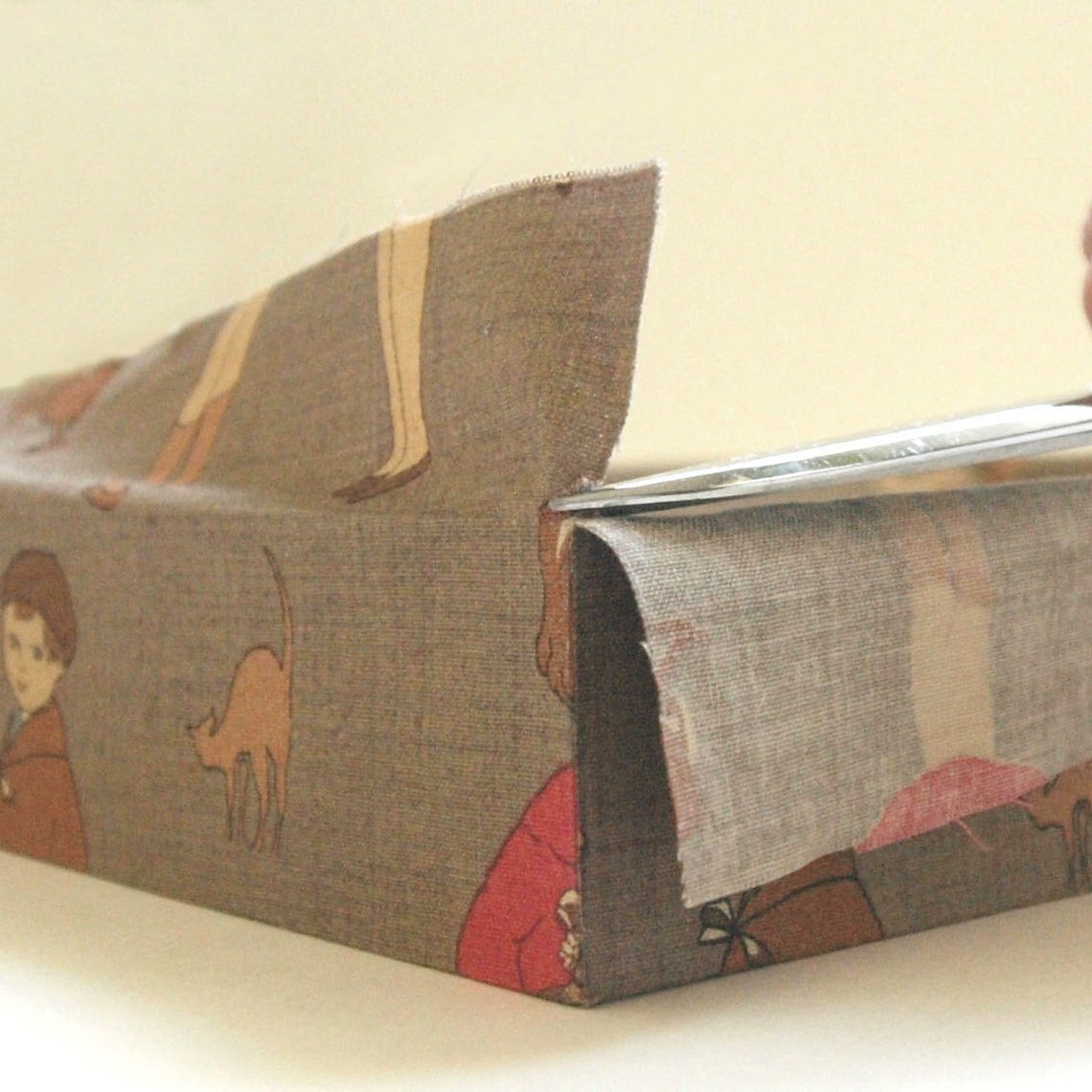 Cartonnage Tutorial of a Briefcase, Case Tutorial - Etsy