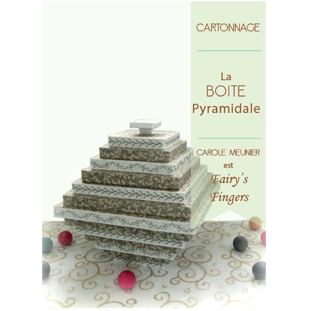 Tutorial to Make a Pyramid Box - Etsy