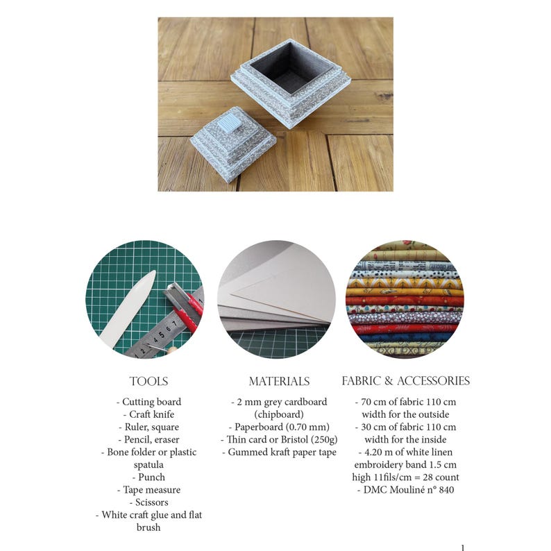 Tutorial to Make a Pyramid Box - Etsy