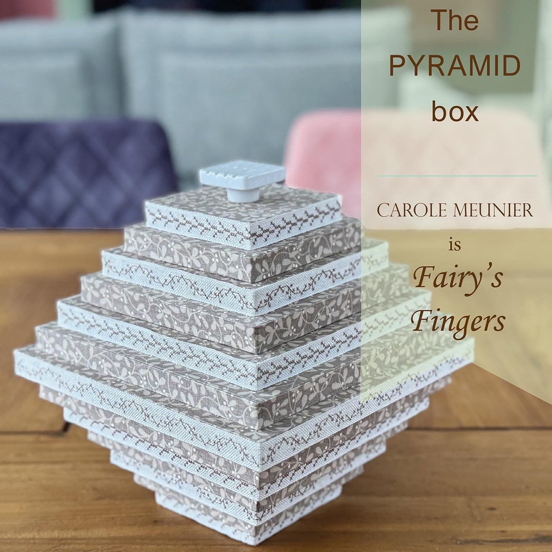 Tutorial to Make a Pyramid Box - Etsy