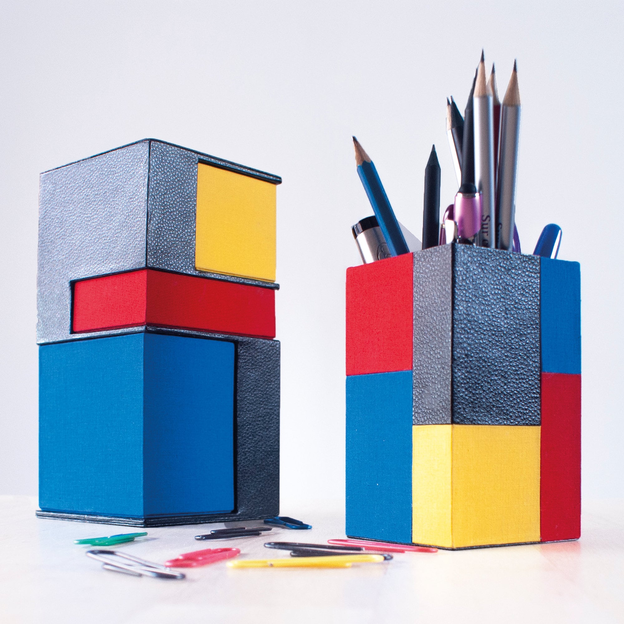 Cartonnage Tutorial to Make a Desk Organizer - Etsy