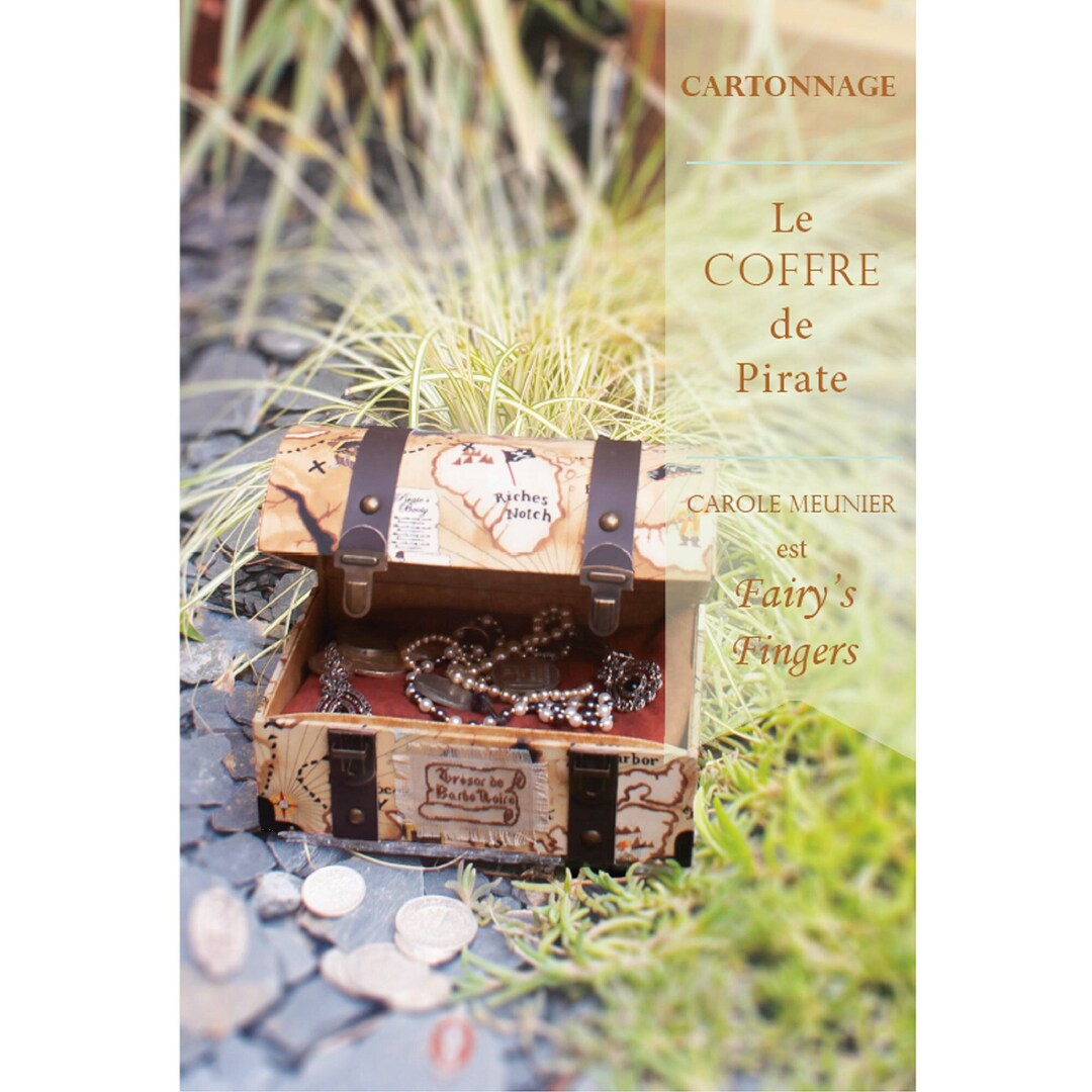 Cartonnage Tutorial of a Pirate Chest - Etsy