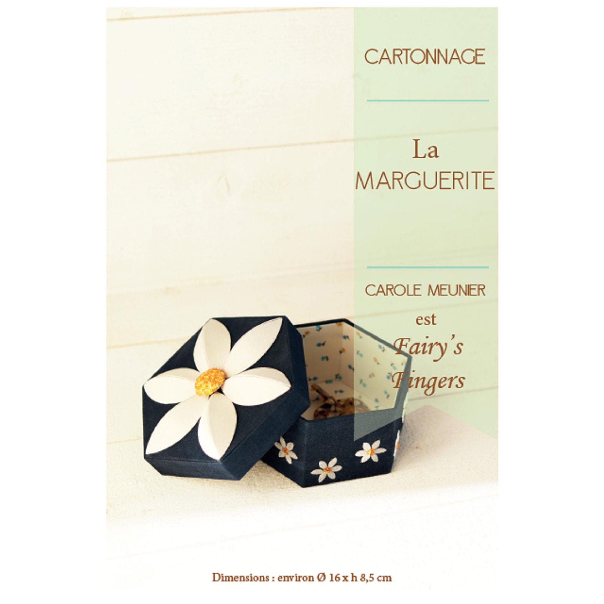 Cartonnage Tutorial of a Box With a Daisy Lid - Etsy