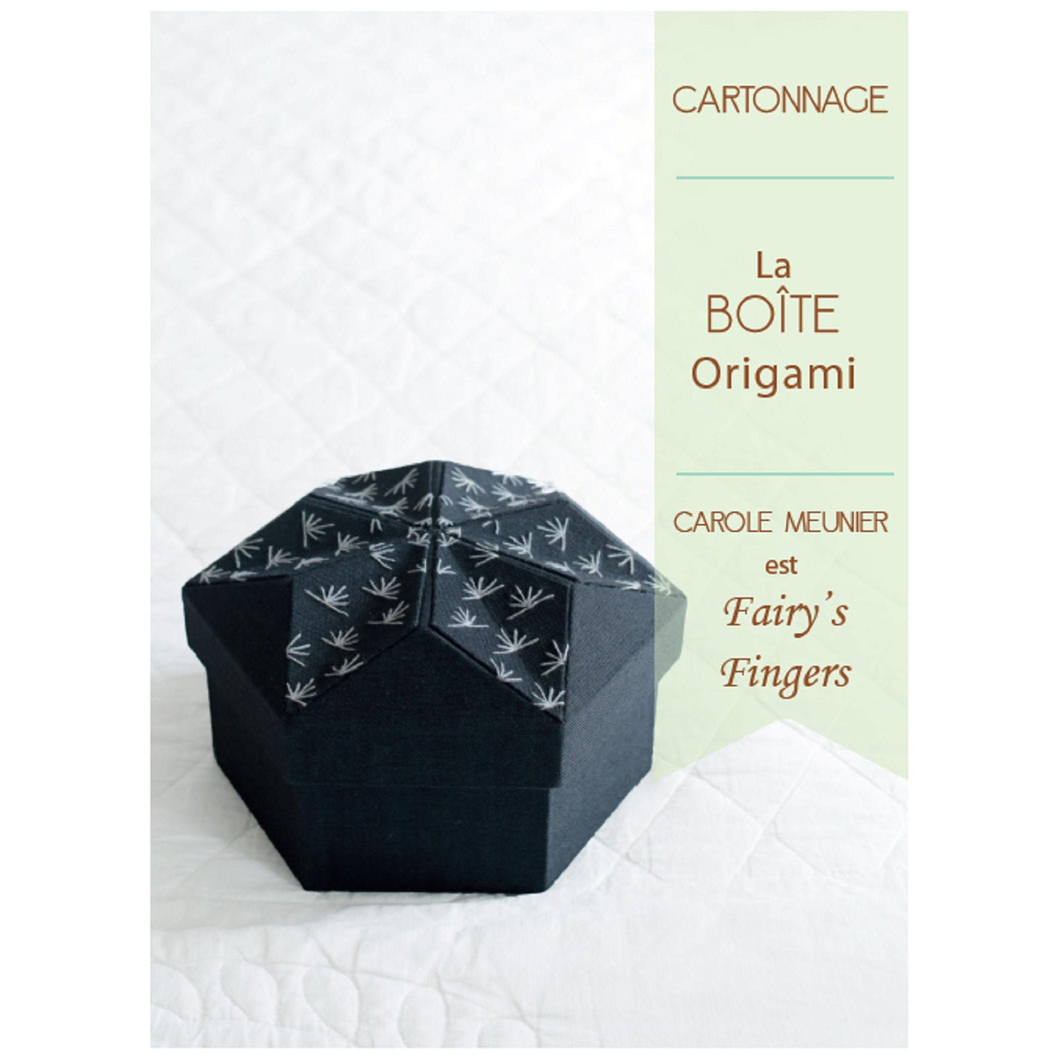 Cartonnage Tutorial of a Hexagonal Box With Faceted Lid - Etsy