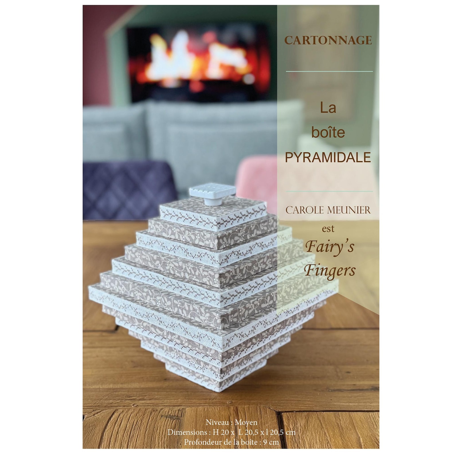 Tutorial to Make a Pyramid Box - Etsy