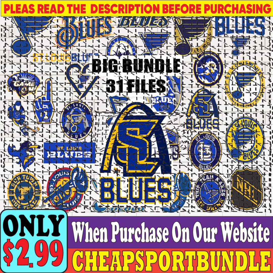 St-louis Blues Hockey Teams Svg St-louis Blues SVG NHL - Etsy