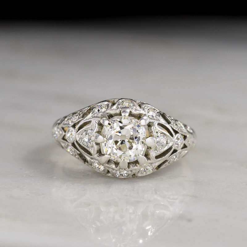 Old Mine Cut Diamond - Etsy