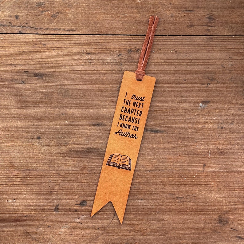 Leather Bible Bookmark Christian Gifts for Men Pastor - Etsy