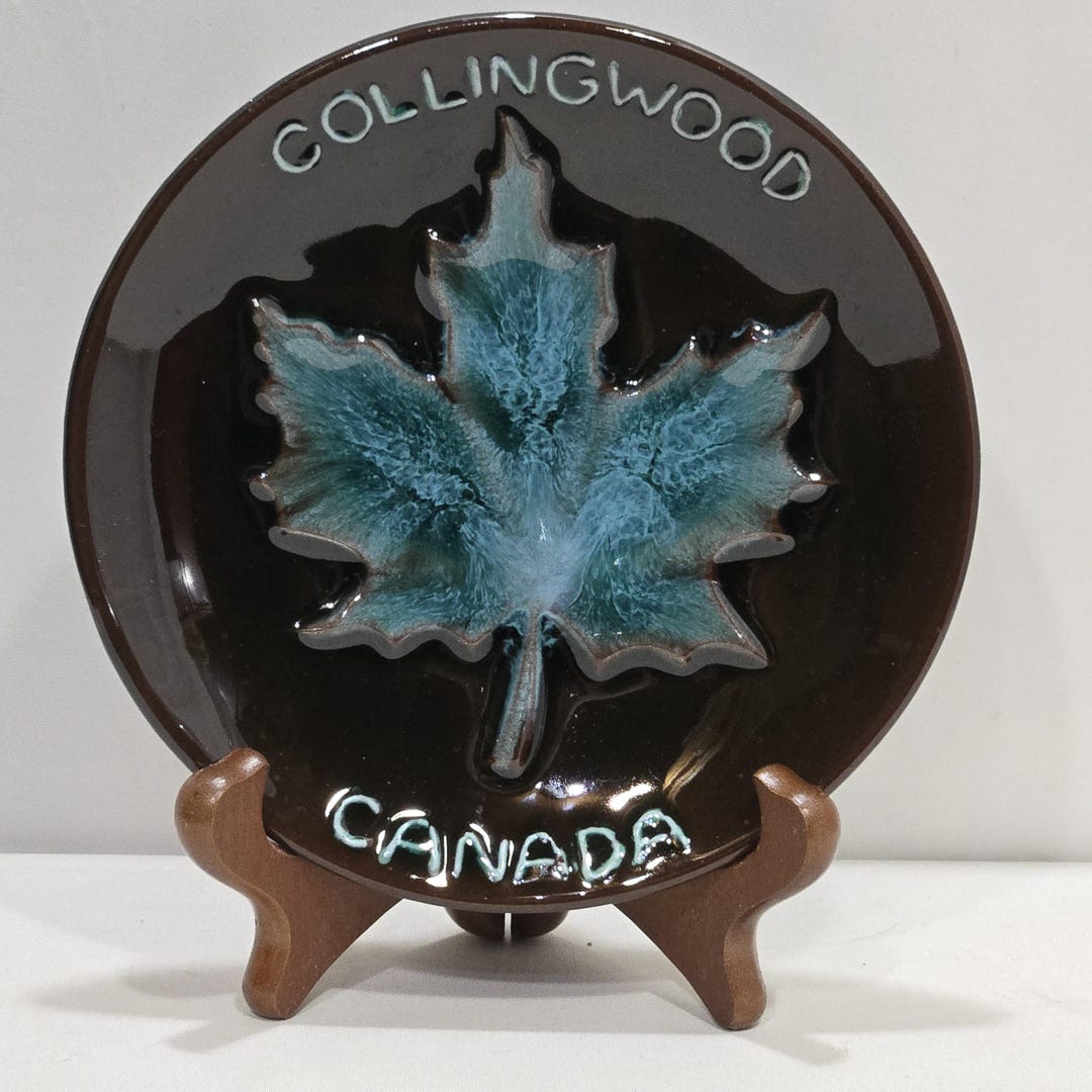 Blue Mountain Pottery Collingwood Canada 6 Inch Plate #235 in Green ...