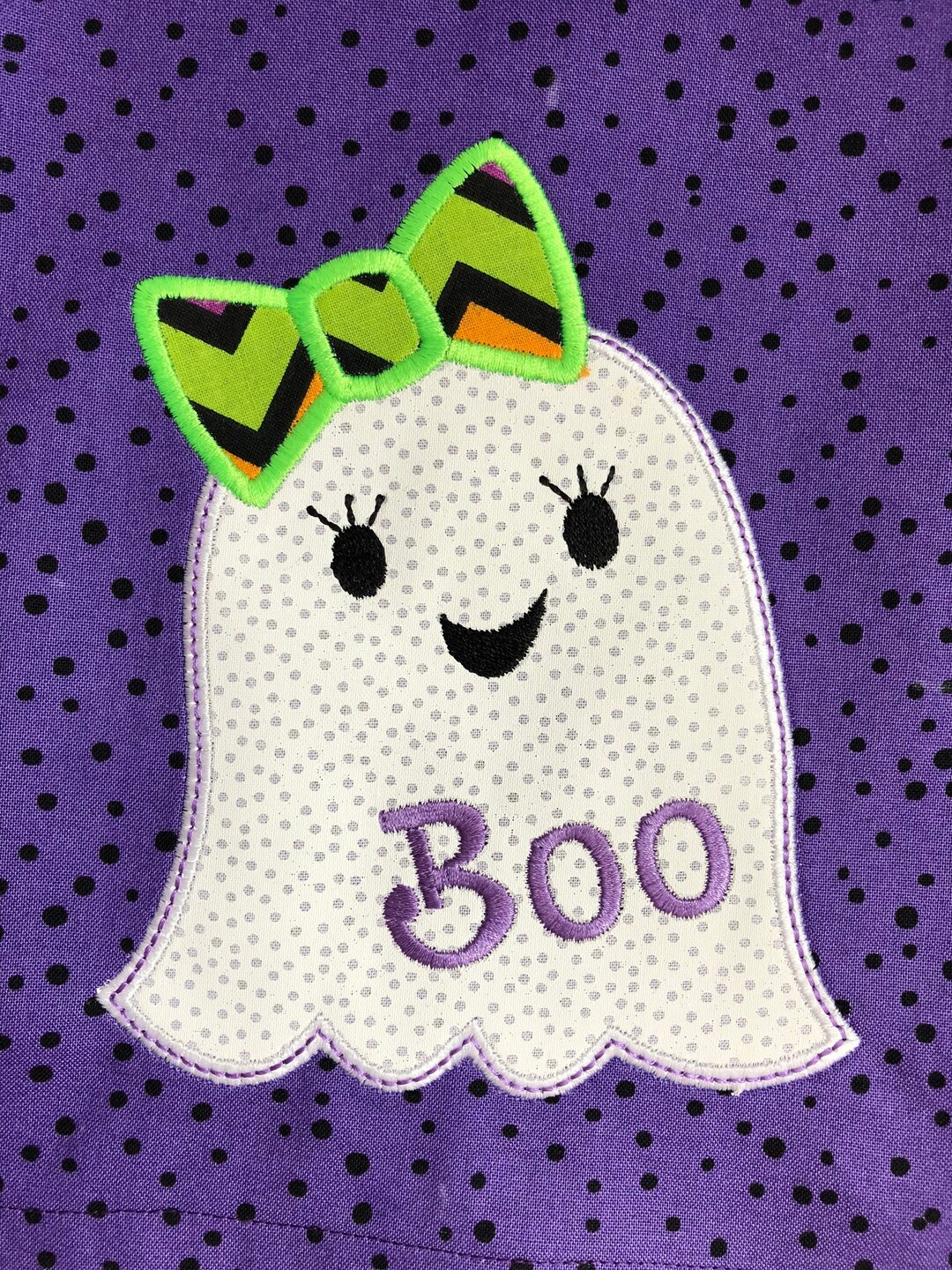 Girl Ghost Machine Embroidery Applique Design - Etsy