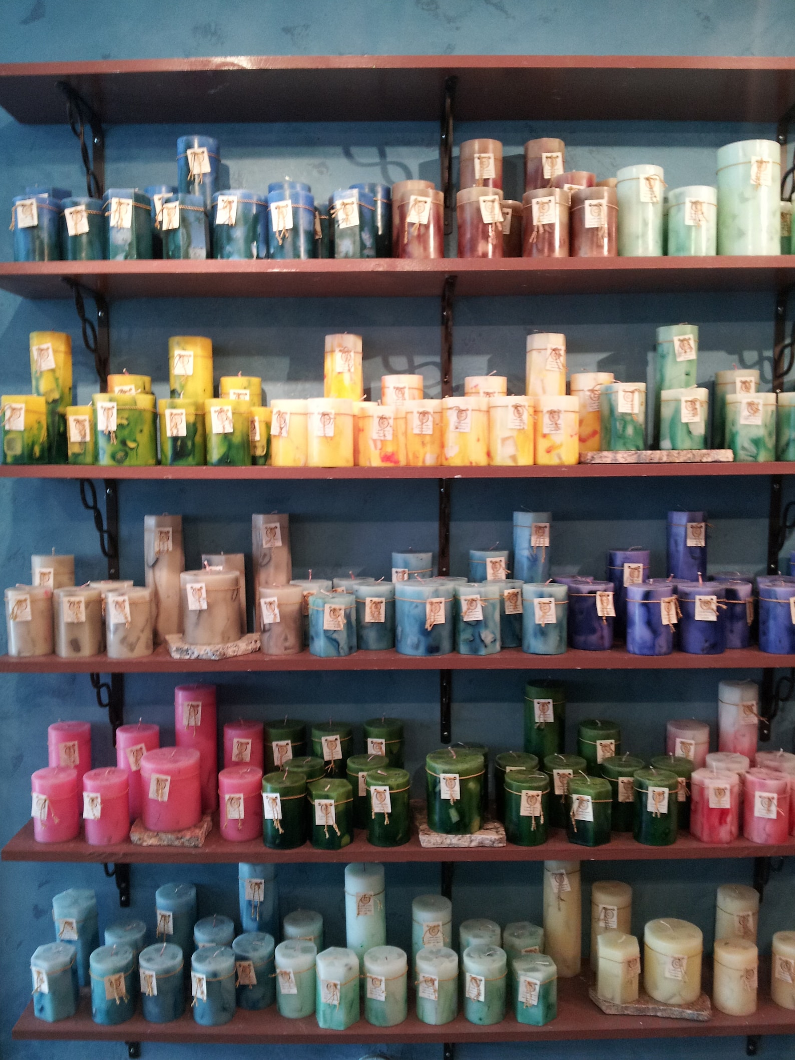 Set of Handmade Scented Pillar Candles - Choose Your Scent! - Etsy