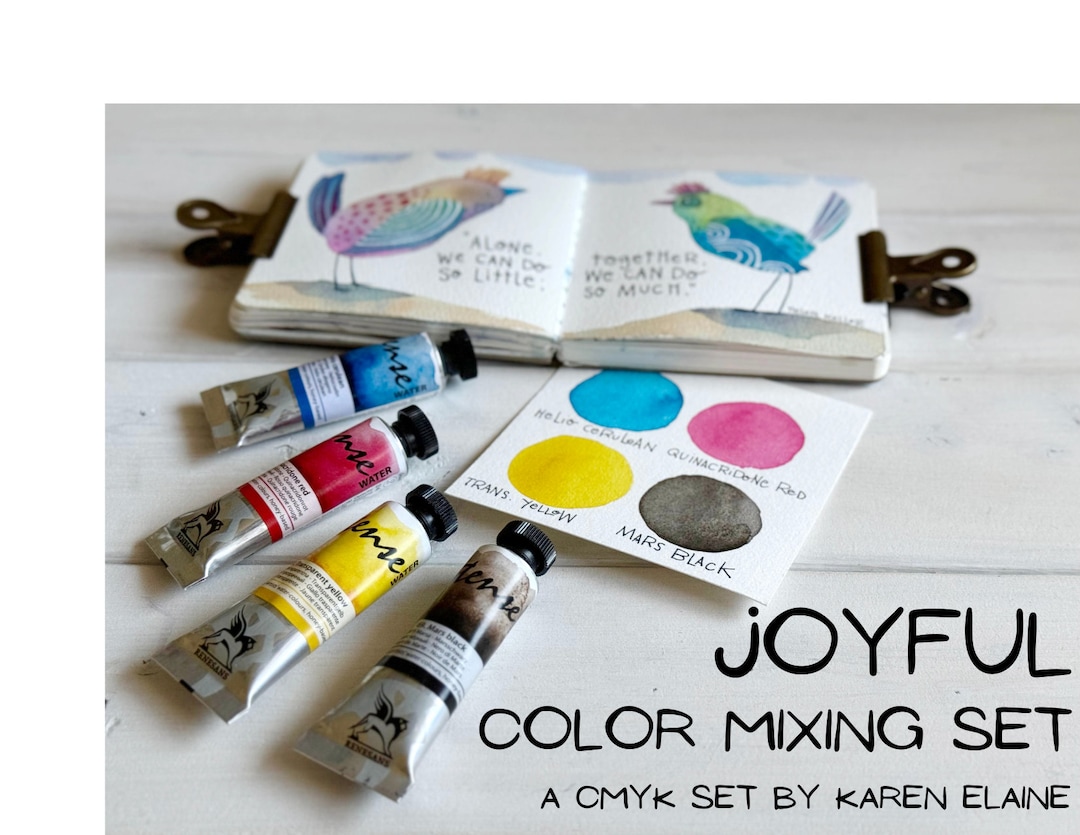 JOYFUL Color Mixing Set by Karen Elaine - Etsy