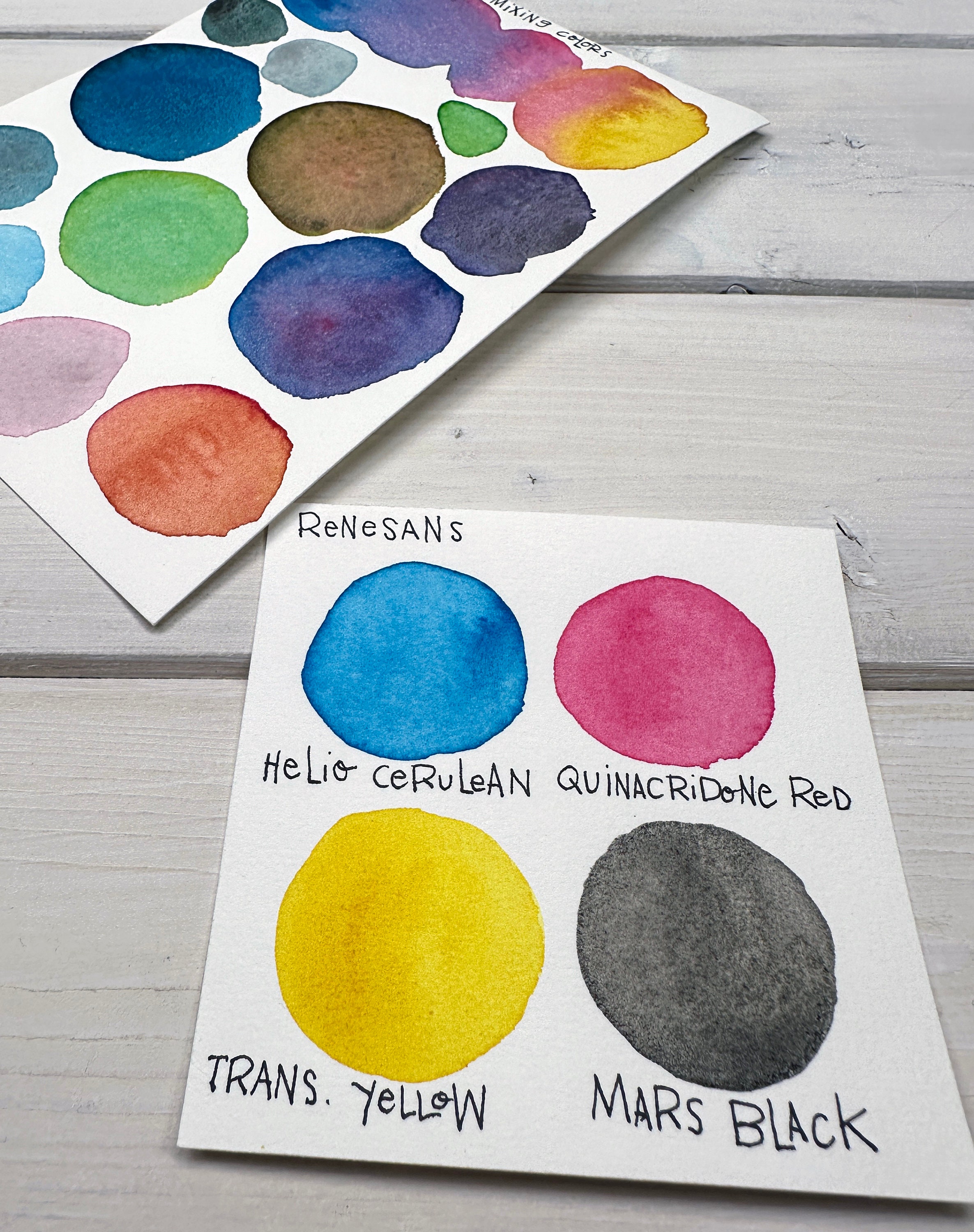 JOYFUL Color Mixing Set by Karen Elaine - Etsy
