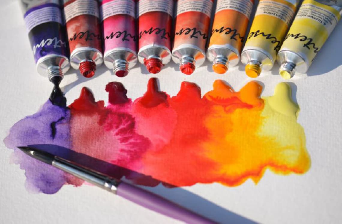 Full Set of 70 Renesans Watercolor Tubes-free Shipping - Etsy