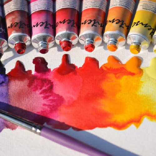 Renesans Intense Watercolor Paint Set of 8 15ml Tubes With - Etsy