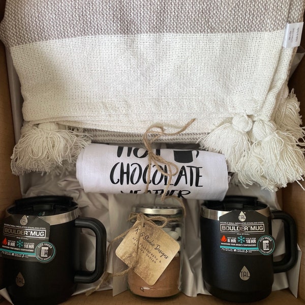 Hot Chocolate Set - Etsy
