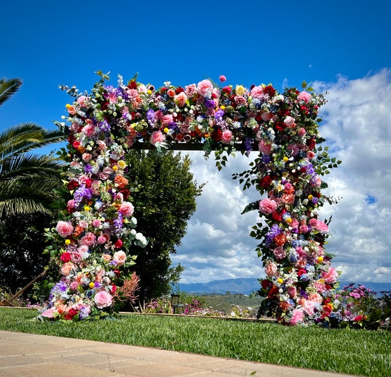 Outdoor Wedding Arches With Flowers Create A Wedding Arch With