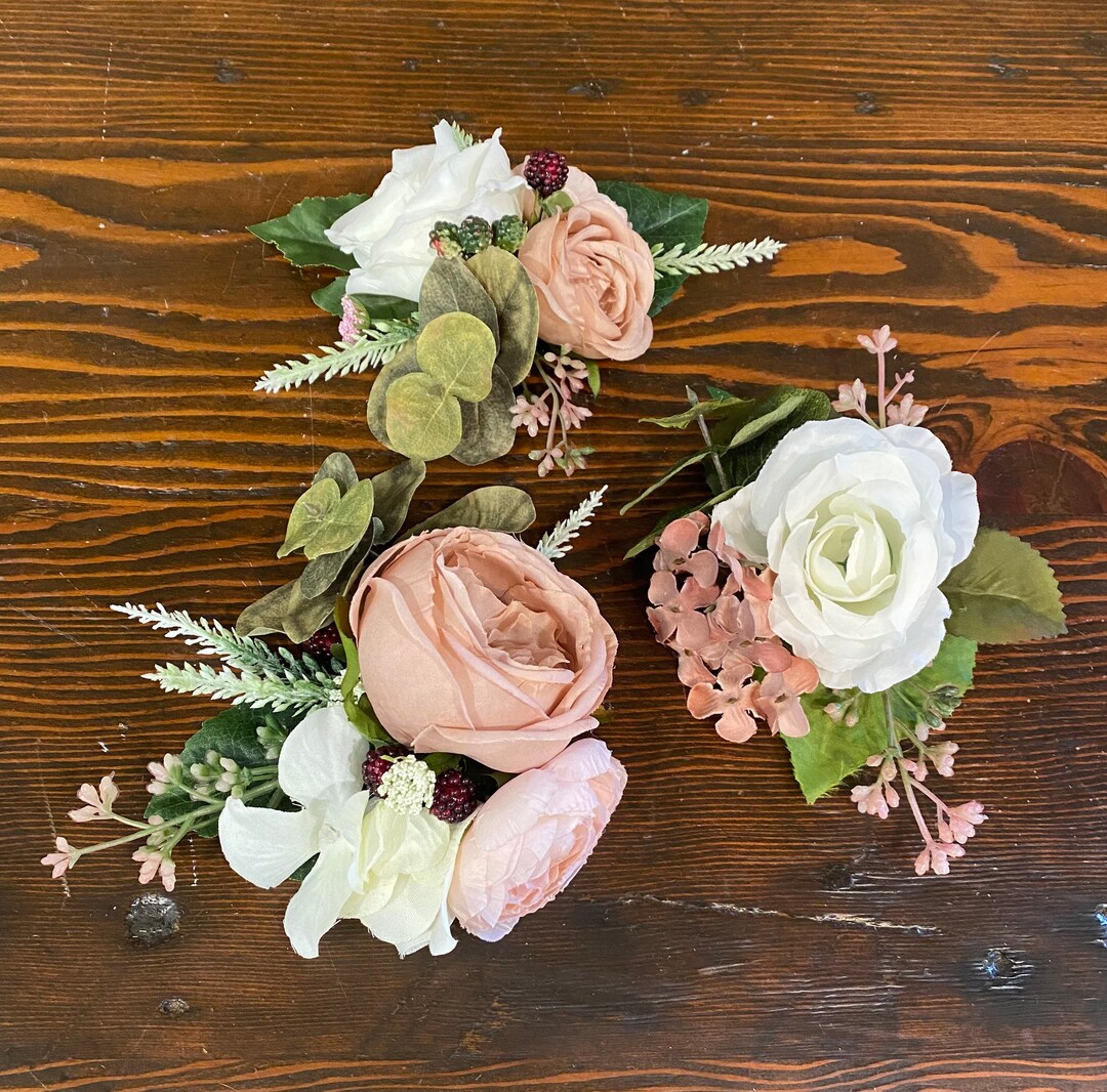 Three Tier Wedding Cake Flowers, Cascading Wedding Cake Topper Flower ...