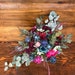 Jewel Tone Peony Wedding Bouquets Custom Purple Red Blue - Etsy