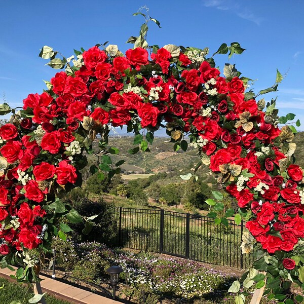 Wedding Swag Yellow Rose - Etsy