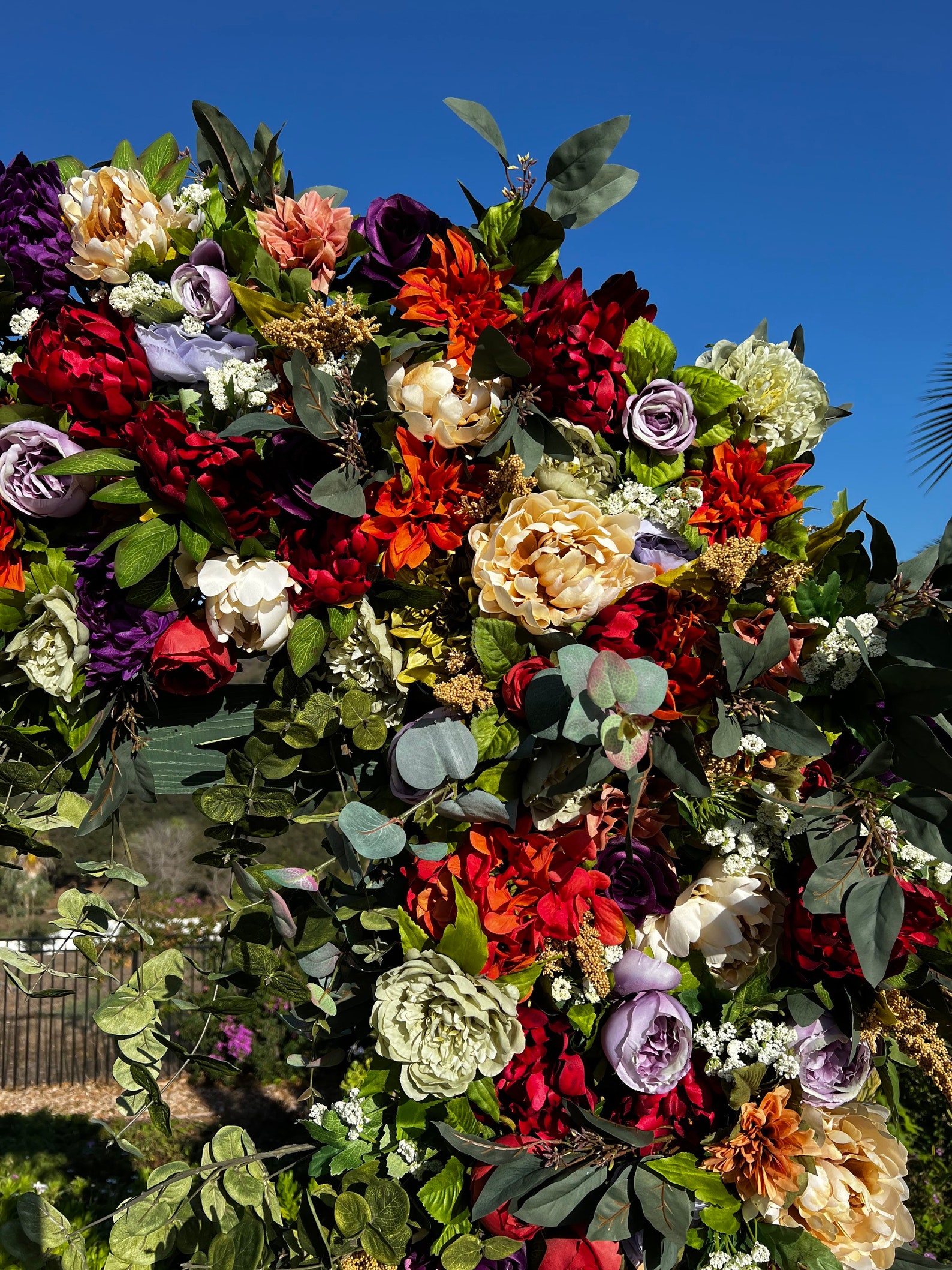 Tuscan Wedding Arch Floral Package Wedding Arbor Flowers - Etsy