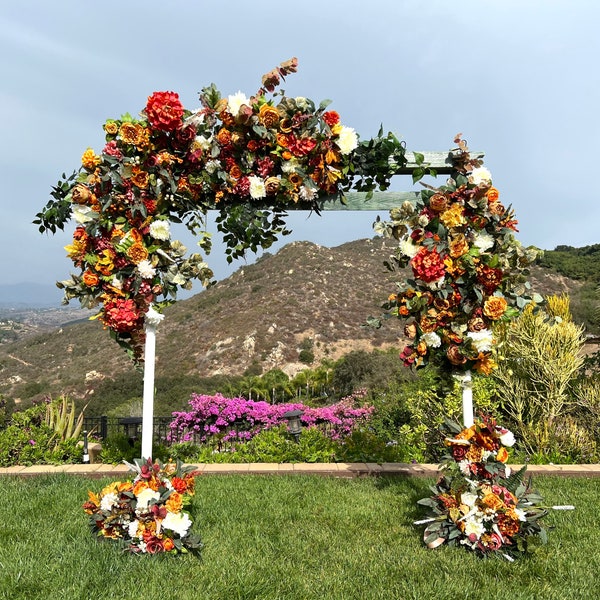 Wedding Arch Fake Flowers - Etsy