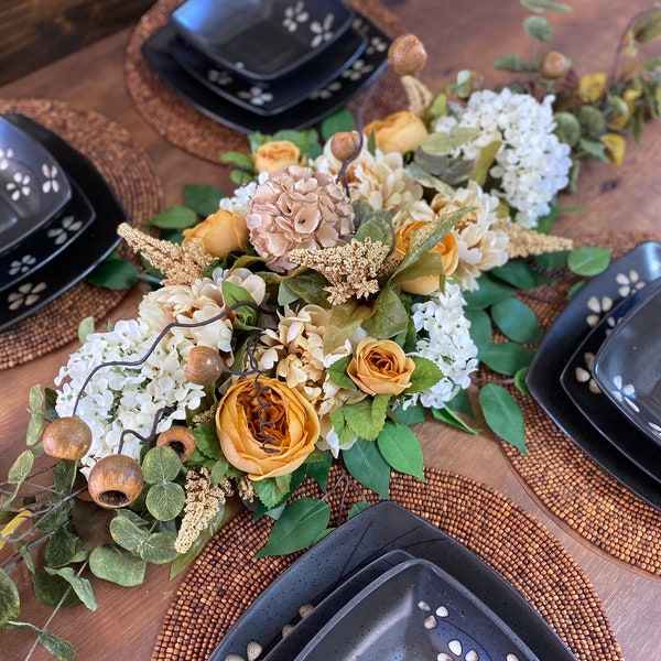 Rustic Centerpieces for Dining Table - Etsy