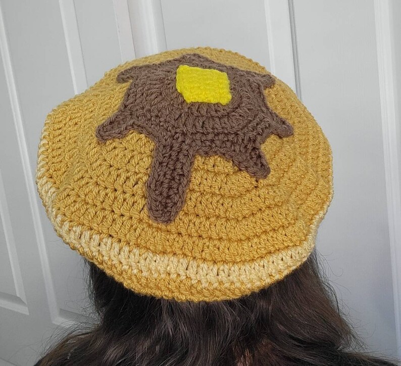 Crochet Pancake Beret Food Breakfast Cute Hat - Etsy