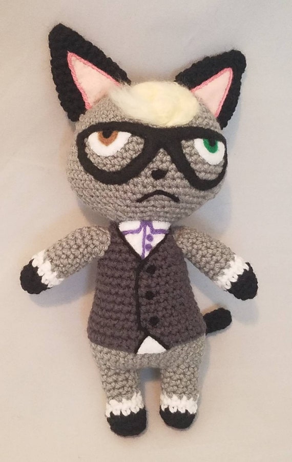 Raymond with Heterochromia ACNH Amigurumi plushie Art Dolls Dolls ...