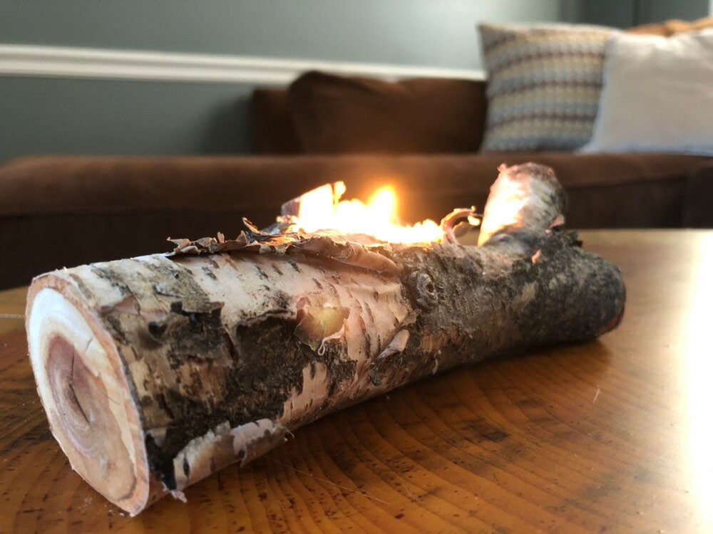Birch Tea Candle Holder - Etsy