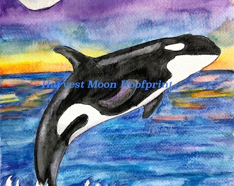 Killer Whale Art | Etsy