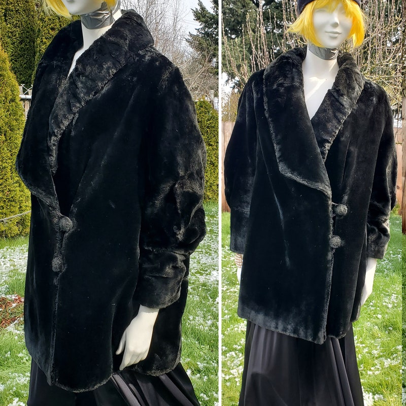 Seal Fur Coat - Etsy