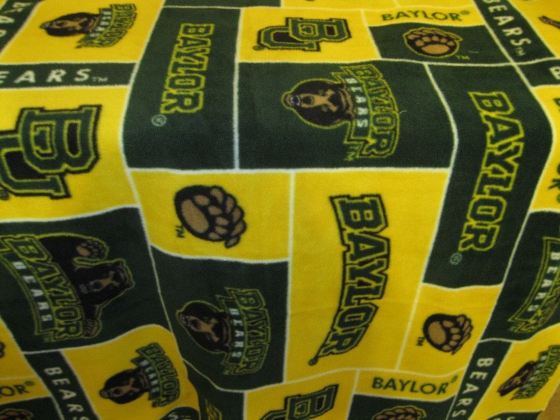 Handmade Baylor University Blanket - Etsy