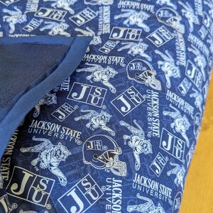 Handmade Jackson State University Blanket - Etsy