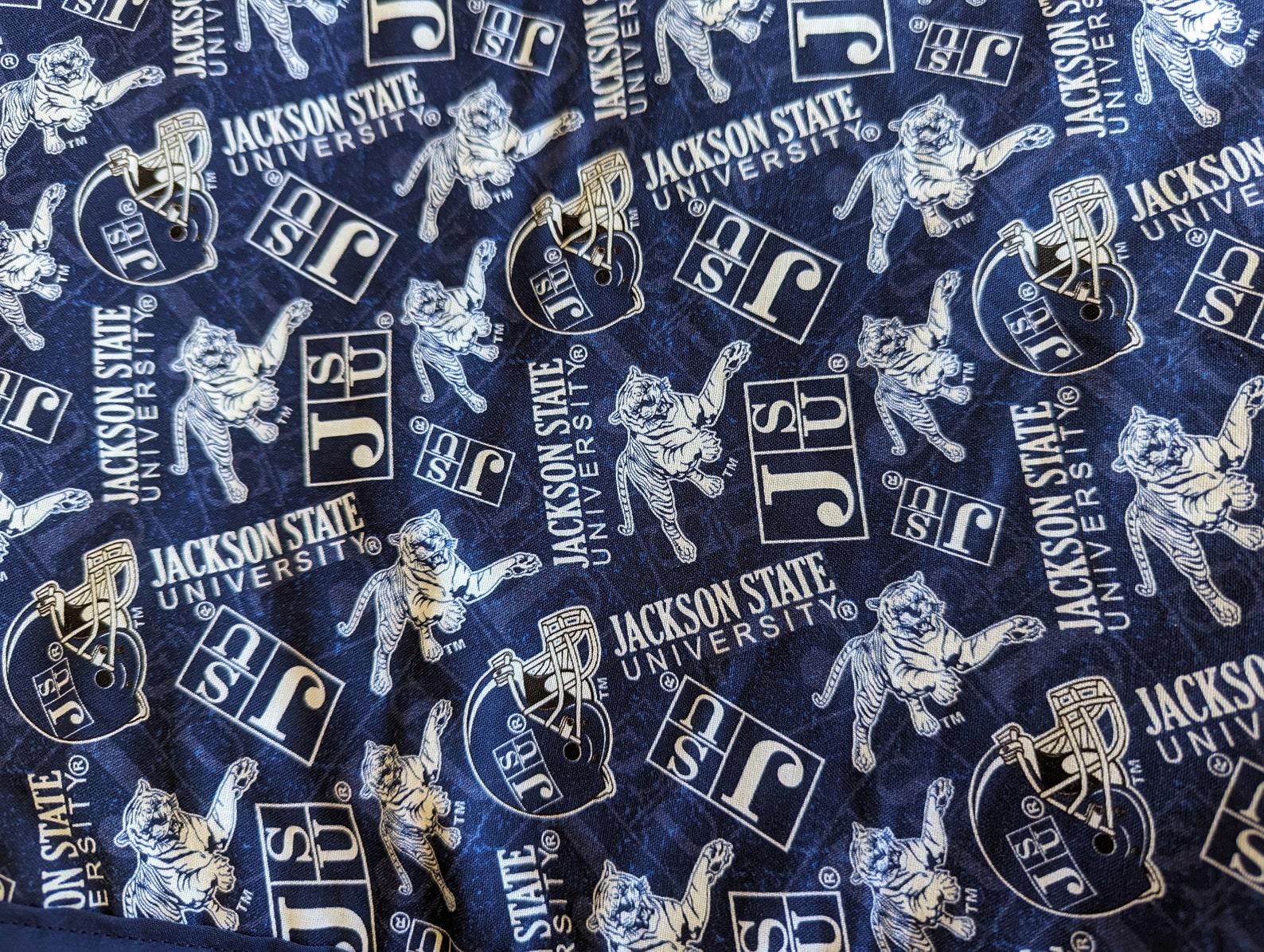 Handmade Jackson State University Blanket - Etsy