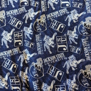 Handmade Jackson State University Blanket - Etsy