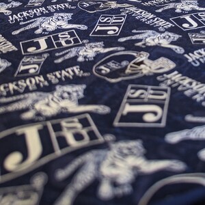 Handmade Jackson State University Blanket - Etsy