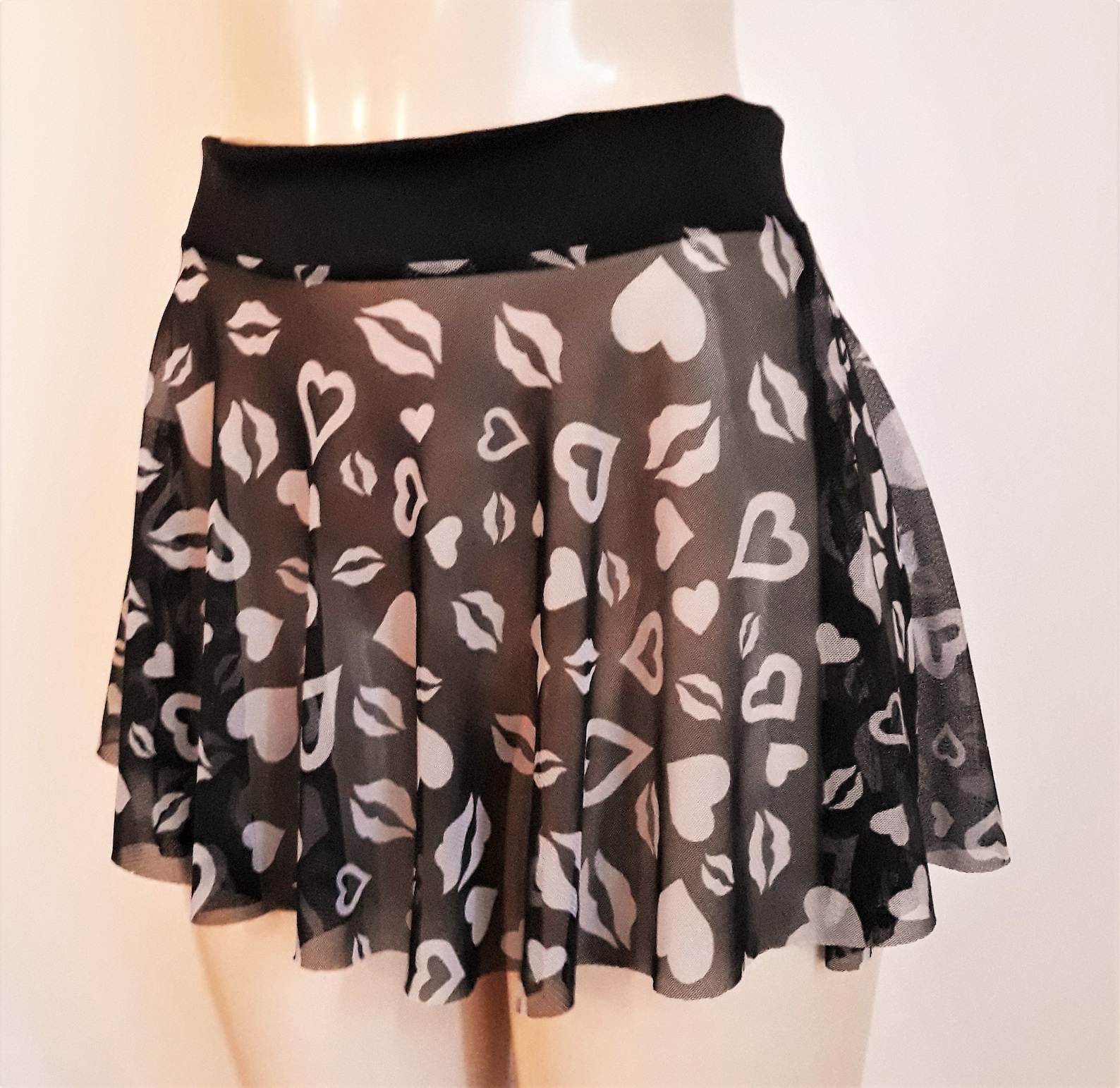 Mesh Skirts Rave and Festival Skirts High Waisted Flared - Etsy