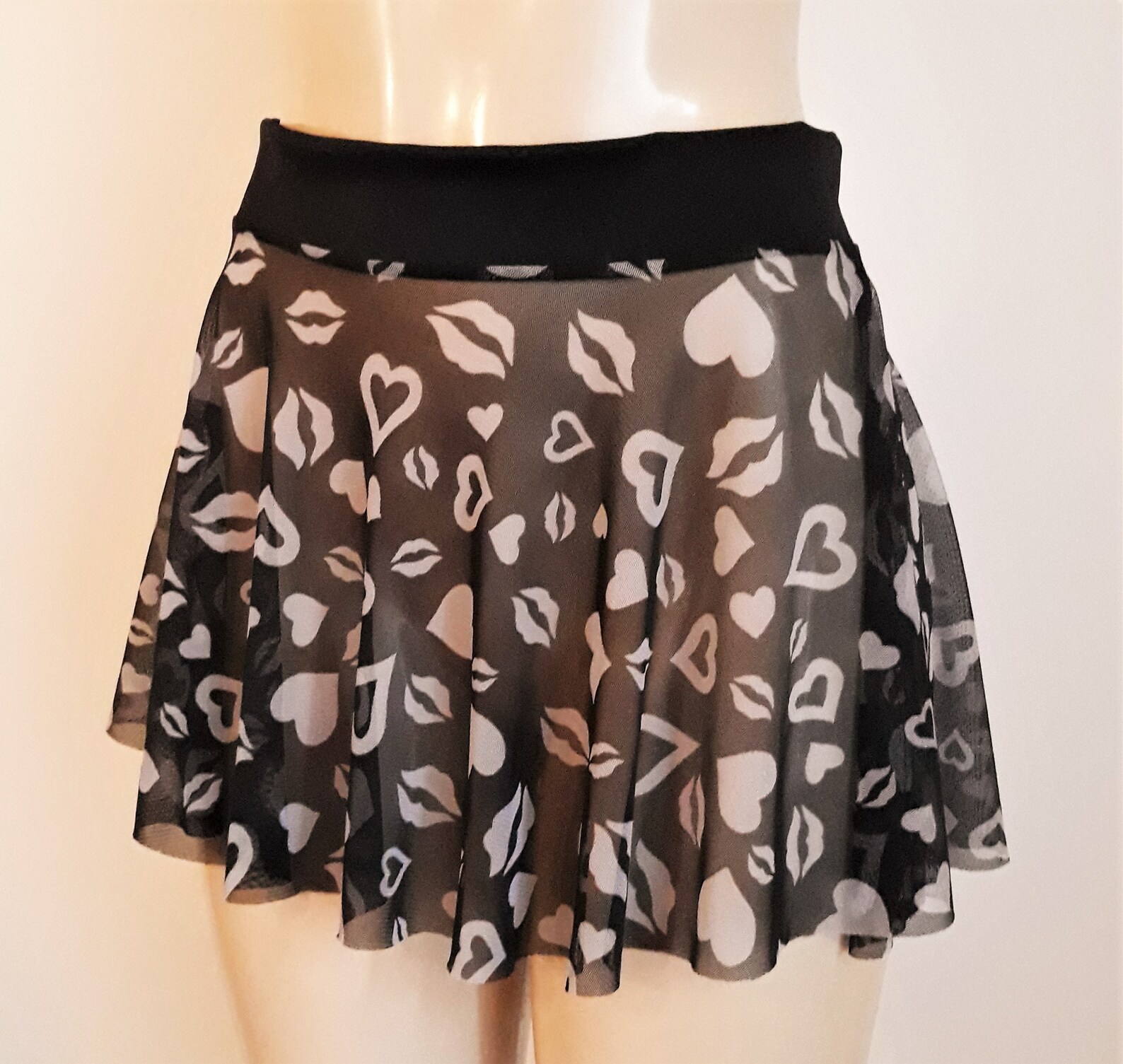 Mesh Skirts Rave and Festival Skirts High Waisted Flared - Etsy