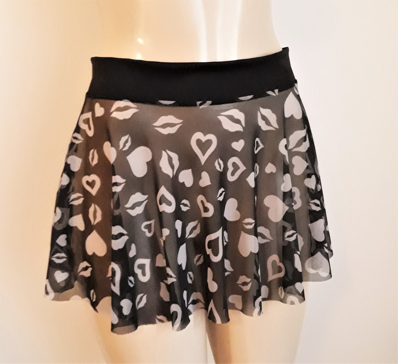 Mesh Skirts Rave and Festival Skirts High Waisted Flared - Etsy